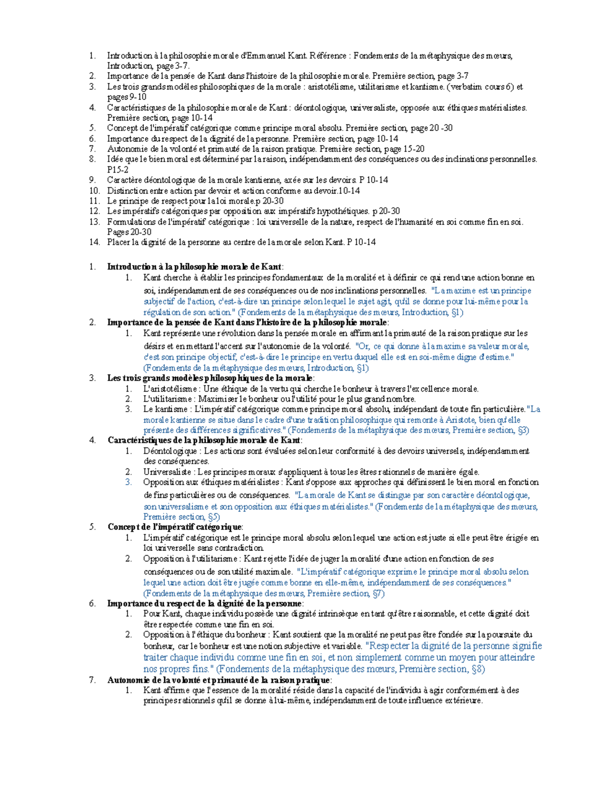 Introduction à la philosophie morale - Introduction à la philosophie ...