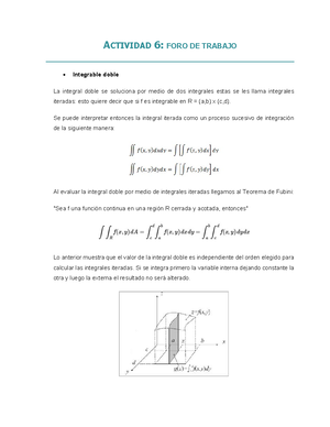 A2 Ejercicios - ejercicio - CALCULO VECTORIAL UNIDAD 2: FUNCIONES VECTORIALES DE VARIABLE REAL ...