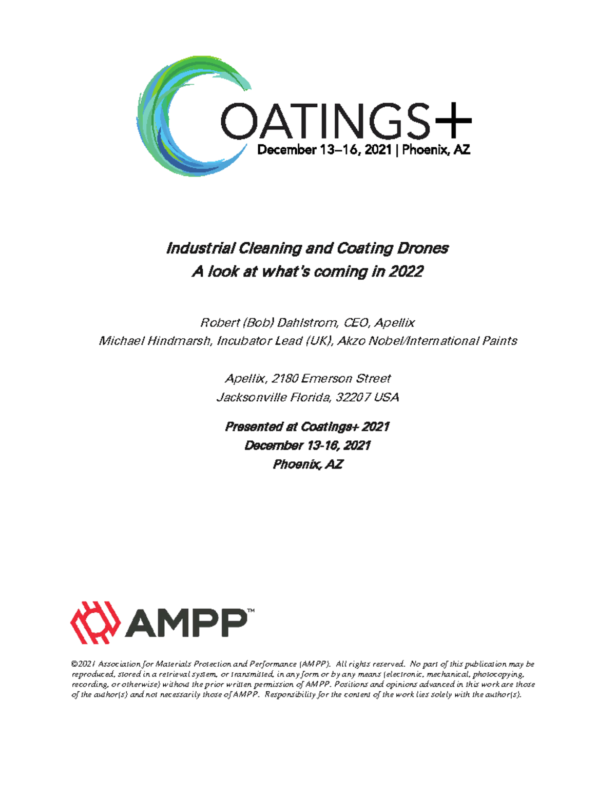 Articulo ampp pinturas en aerosol corrosion - Industrial Cleaning and ...