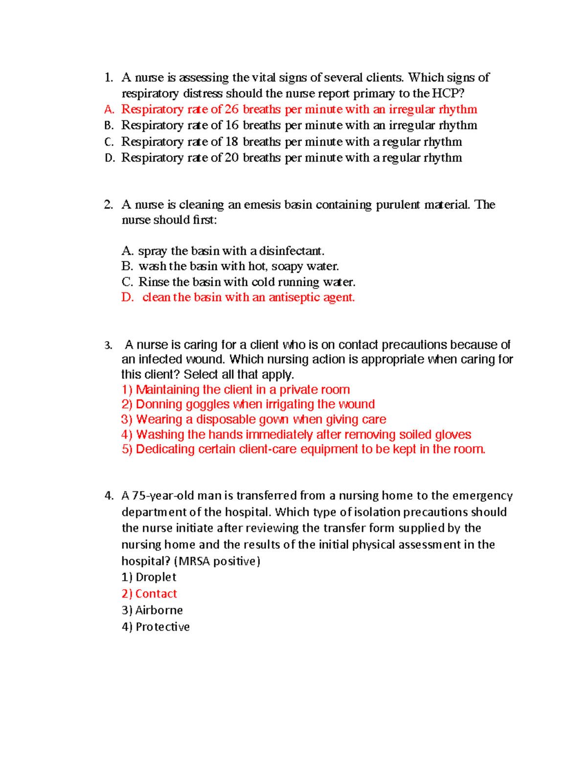 A nurse is assessing the vital signs of several clients - Which signs ...