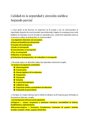 Guía 2do parcial - MANEJO Y USO DE LOS MEDICAMENTO (MMU) Integración ...