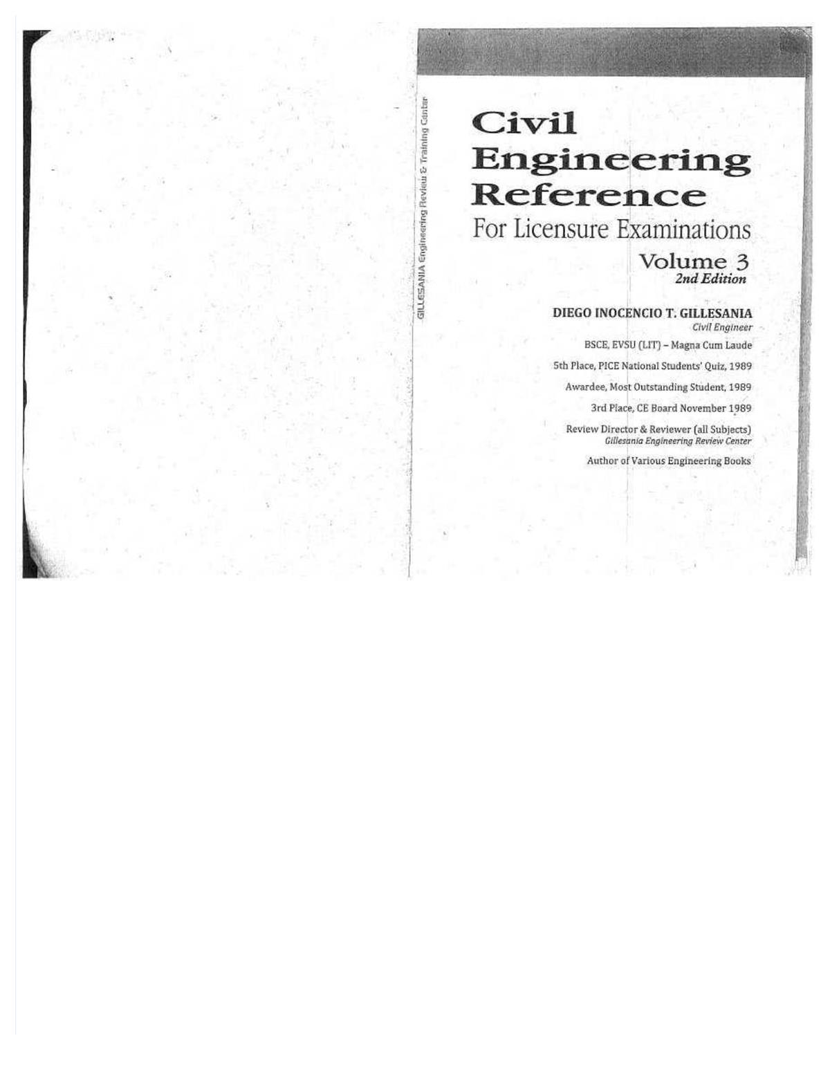 CE Reference Vol3 by Gillesania - Engineering Ultilities 2 - Studocu