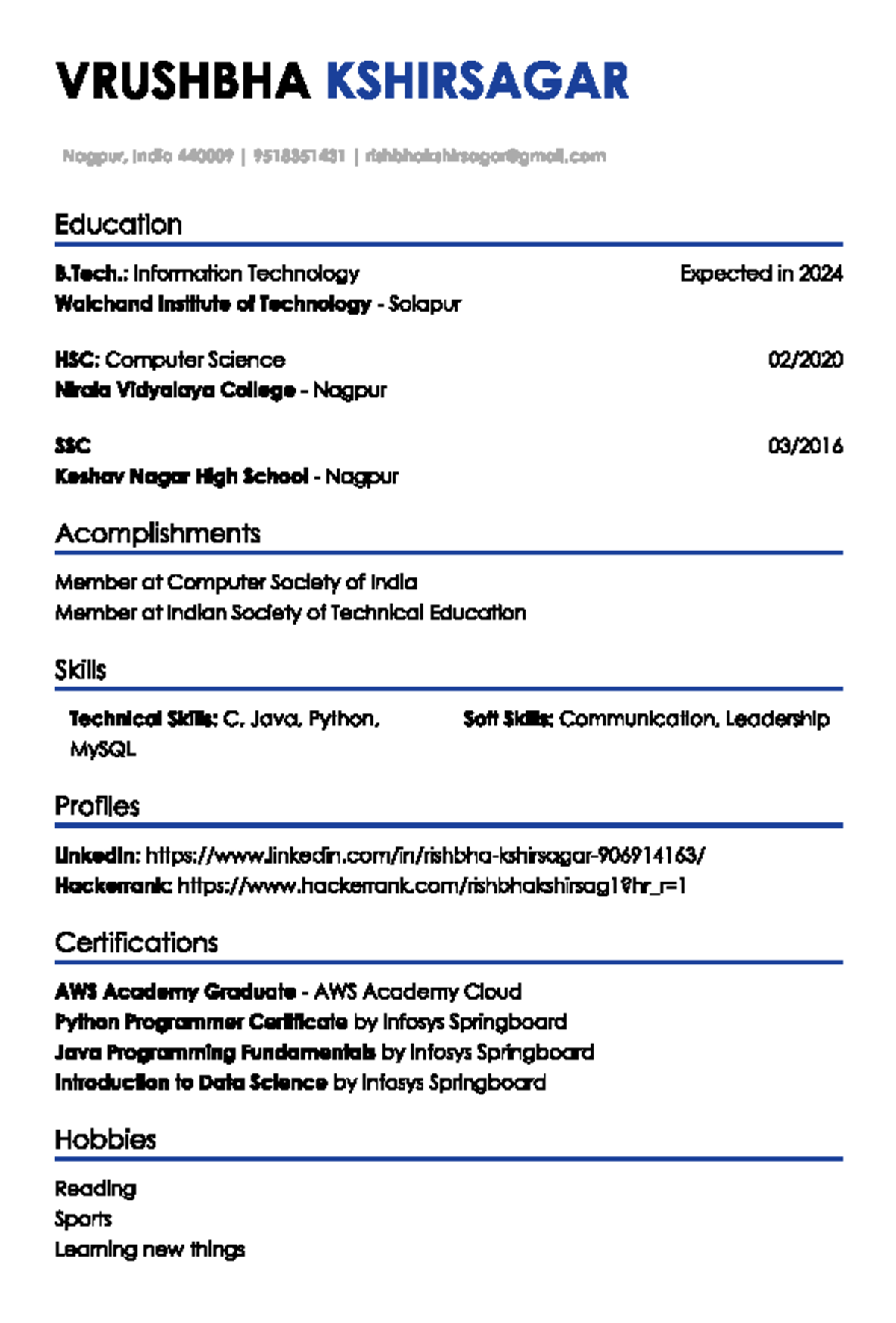 Resume - "Detail-oriented professional with extensive experience in ...
