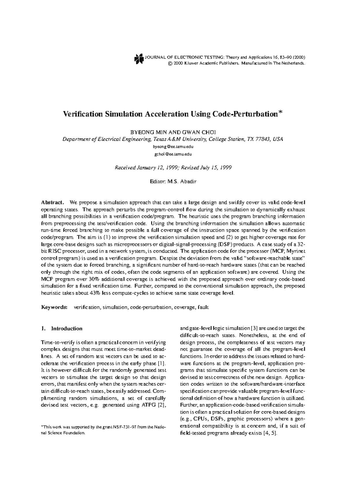 A 1008396907842 - verification sim acceleration - JOURNAL OF ELECTRONIC ...