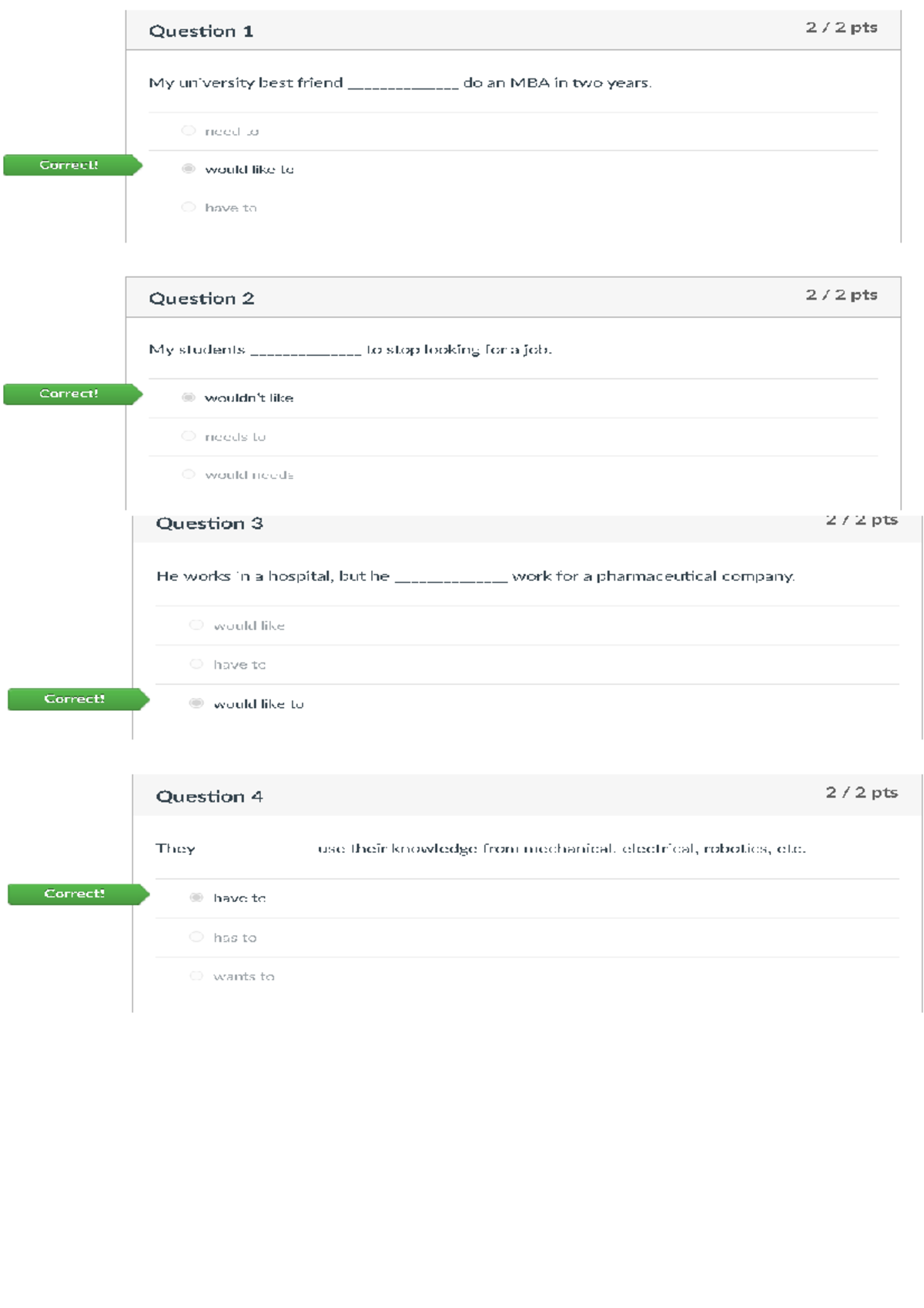 Week 05 - Pre-Task Quiz - Weekly quiz - Ingles IV - Studocu