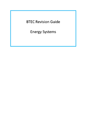 BTEC Sport Level 3 Revision Guide Respiratory System - BTEC Revision ...