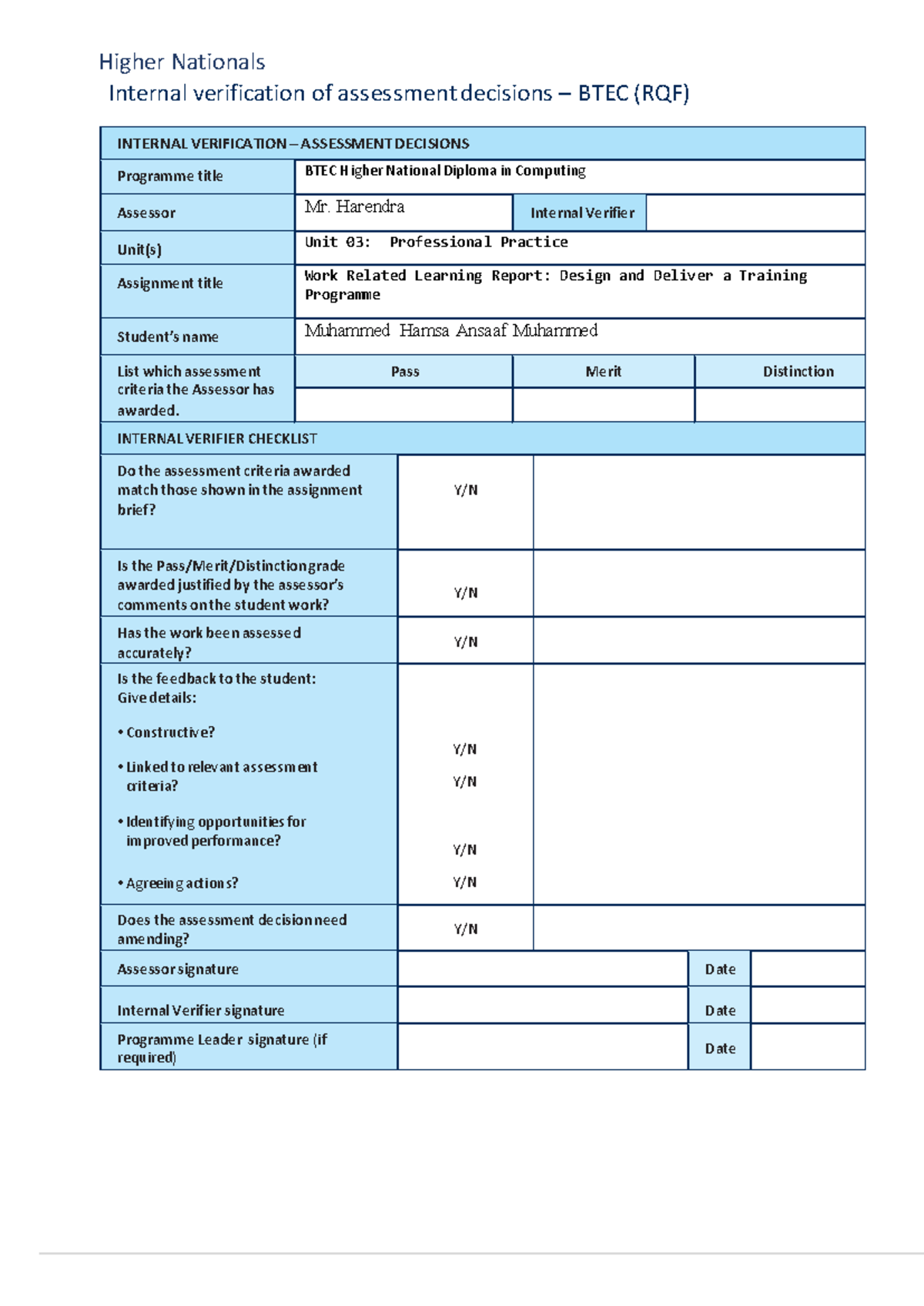 E183897-2752-1667147315111-Unit 03 - Professional Practice - Higher ...