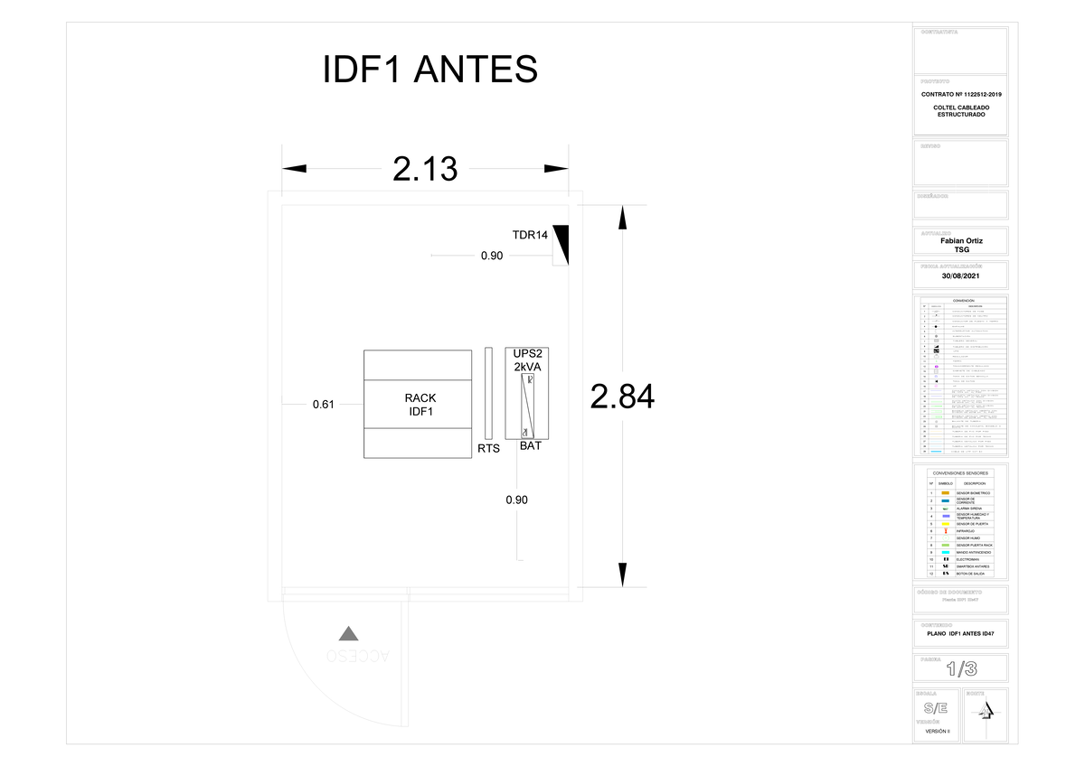 IDF1-OK - AAA - ####### UPS ####### 2kVA ####### BAT ####### RTS ...