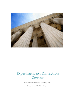 Spring gun experiment - LAB REPORT SCHOOL OF PHYSICS PHYS SURNAME ...