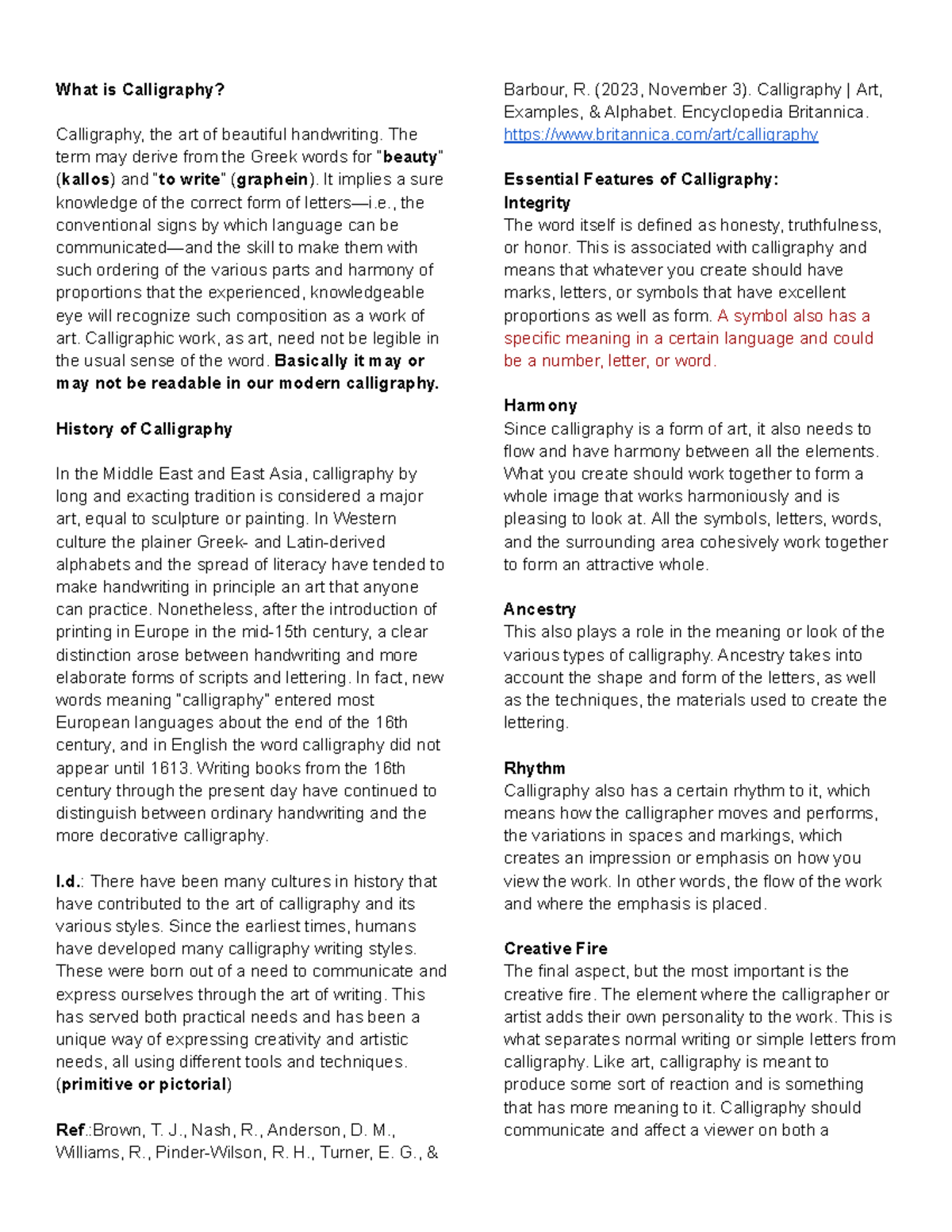 Calligraphy History, Features, Types - What is Calligraphy? Calligraphy ...