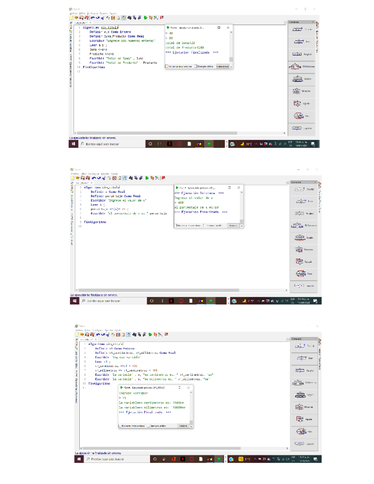 Tarea S.03 Algoritmos Semana 3 Aprende mas - principios de algoritmos ...