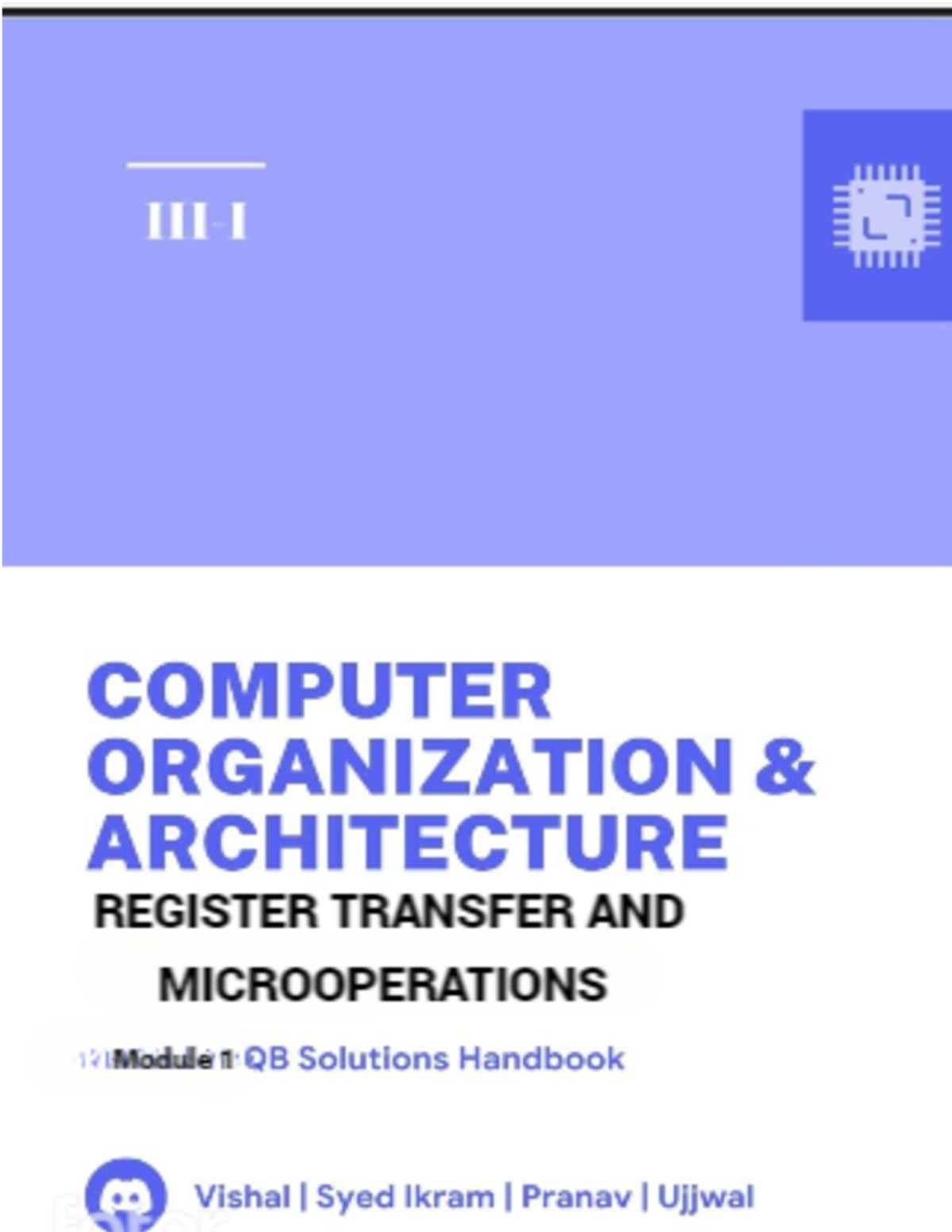 CSA qb solutions M 1 - MODULE 2 PART A Summarize the selection of ...