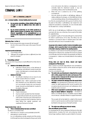 Crim pro syn - notes - RIANO BOOK QUICK SYNOPSIS • Criminal Procedure ...
