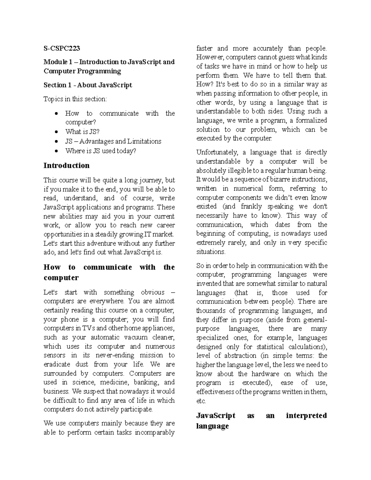 M1-M3-3 - Try - S-CSPC Module 1 – Introduction to JavaScript and ...