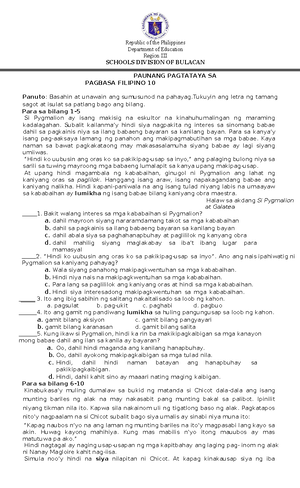 Science 9 Q4 SML2 V2 - Science 9 Science – Grade 9 Quarter 4 – Self ...