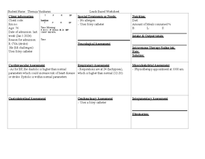 Worksheet - BIO101 - Studocu