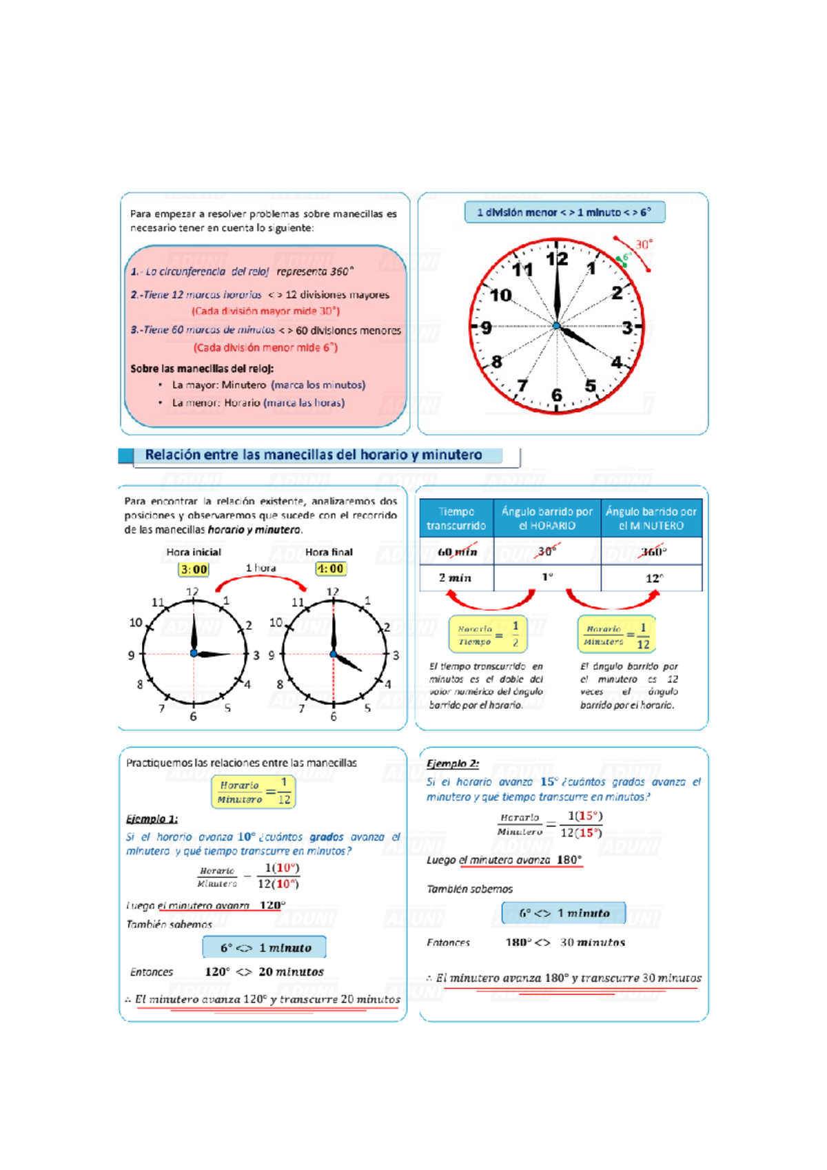 Relojes-tema 2 - apuntes de principiantes en matemática básica ...