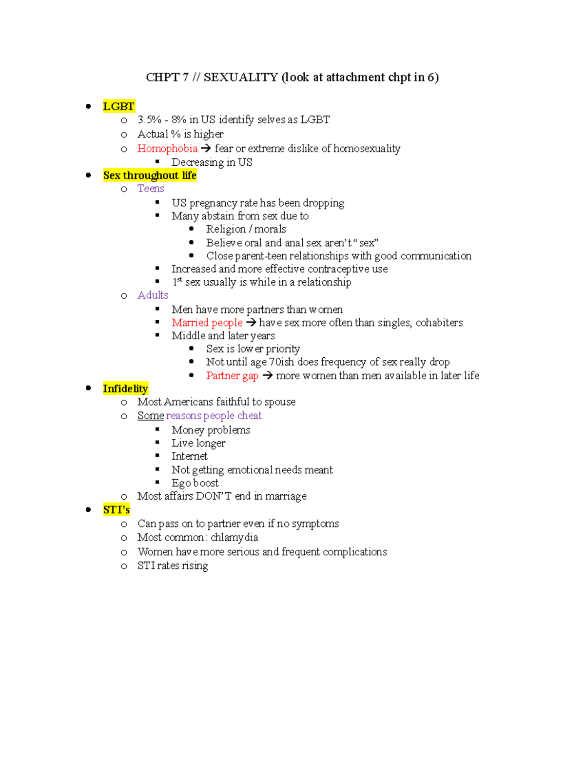 Chpt 7 Sex Lecture Notes 7 Chpt 7 Sexuality Look At Attachment
