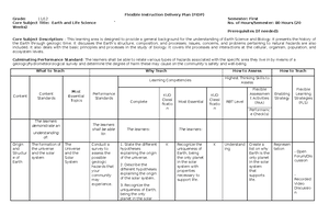 LP-Sample - Welcome - I. OBJECTIVES A. CONTENT STANDARDS: The learners ...