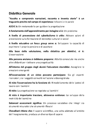 03. I modelli di Houssaye e Develay. Terza lezione. prof. Magnoler ...