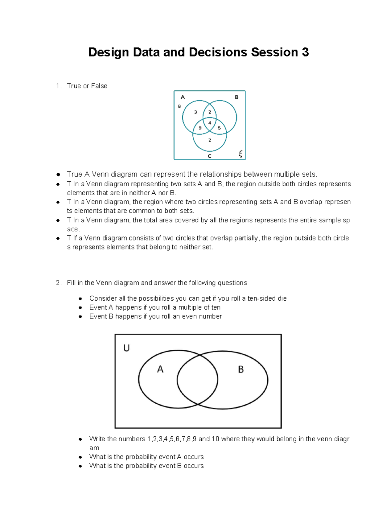 DDD Upass session 3 - U:pass - Design Data and Decisions Session 3 1 ...