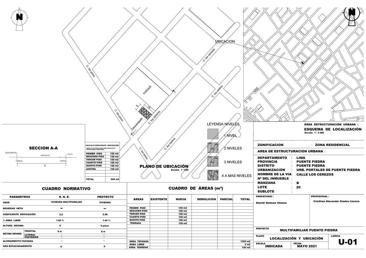 Plano de ciudad - Para que ya no busques mas jsjsjss - PRIMER PISO ÁREA ...