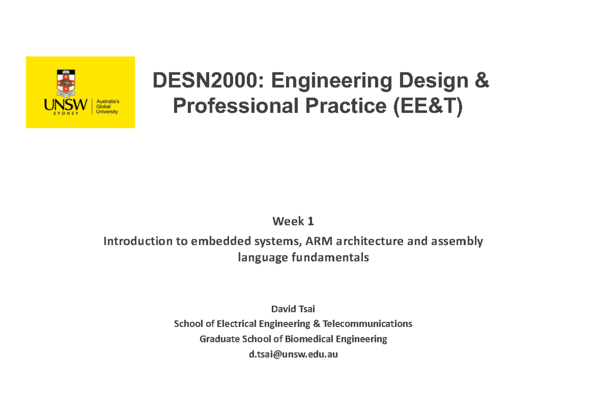 DESN2000 , Lecture 1, T2-2021 Lores,Desgin - DESN 2000 - UNSW Sydney ...