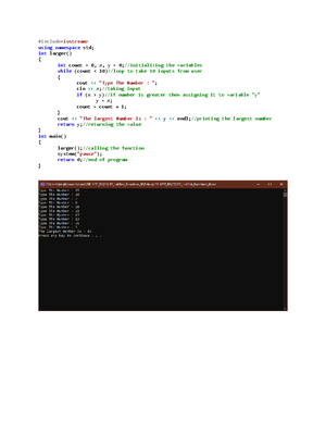 20F-0272 BS(CS)1E2 Home Task coding 4 - Huzaif Bin Tariq BS(CS)1E2 20f- HOME TASK CODING IV TASK ...