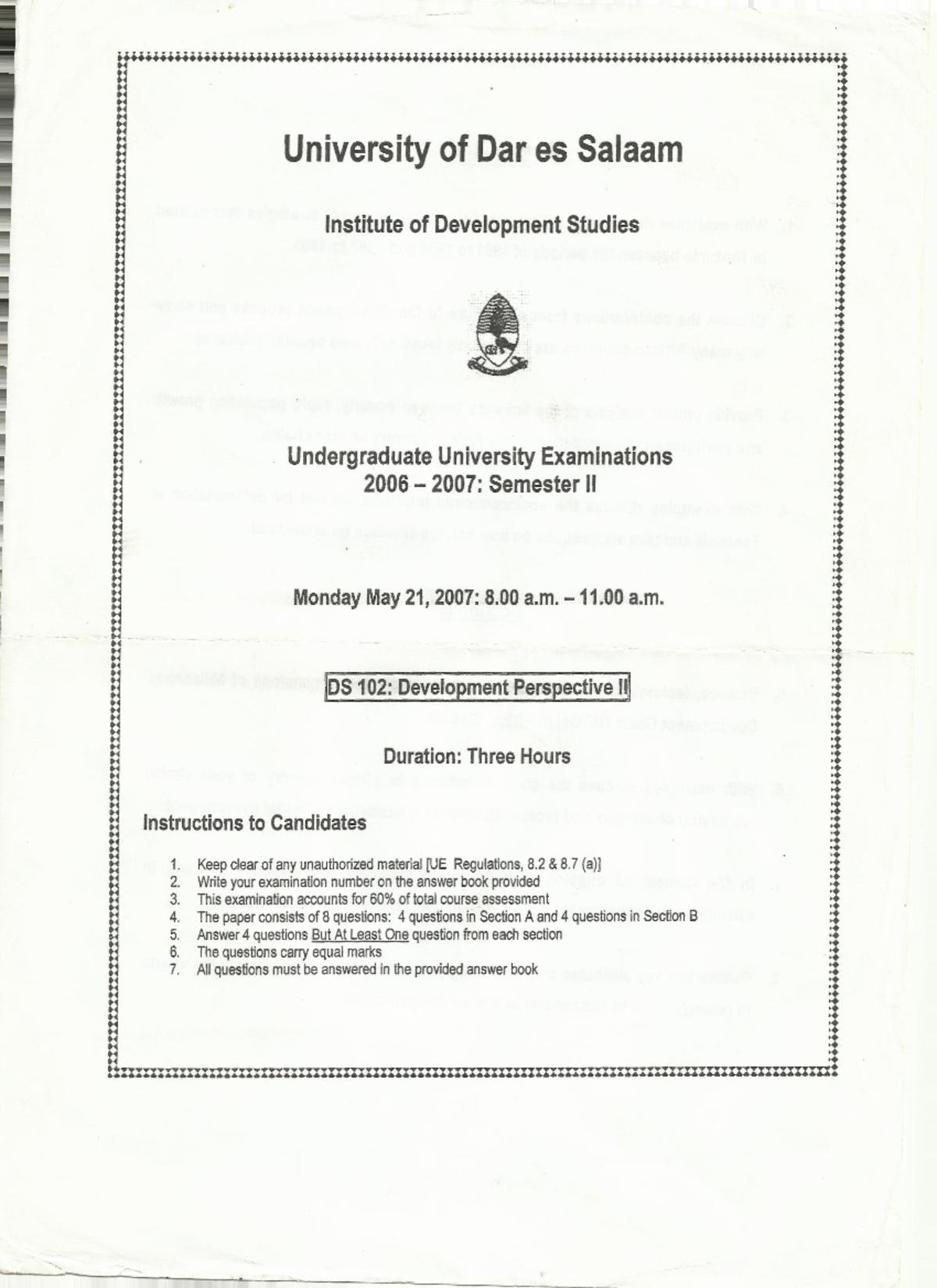 DS papers 2 important - Copy - Section A 1. With examples discuss the ...