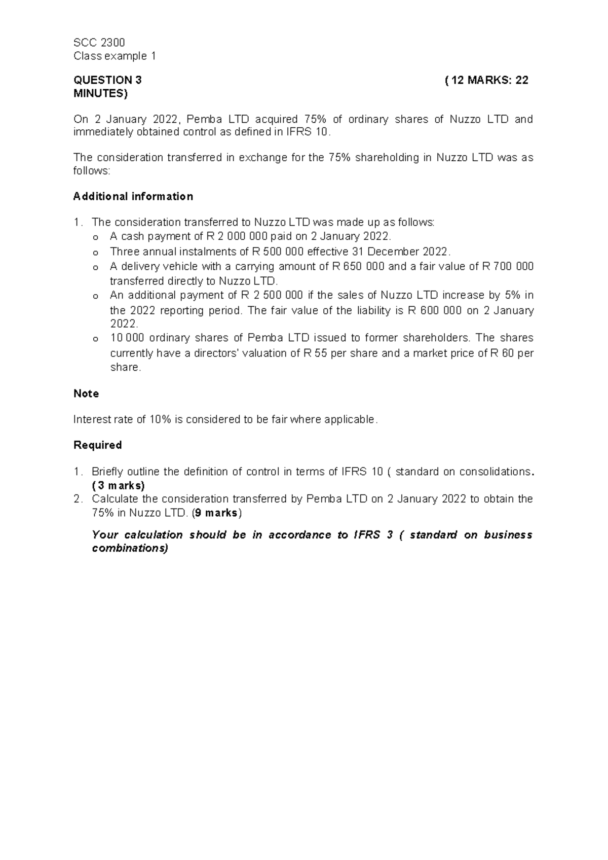 Class example 1 - 31 July 2024 090702 - SCC 2300 Class example 1 ...