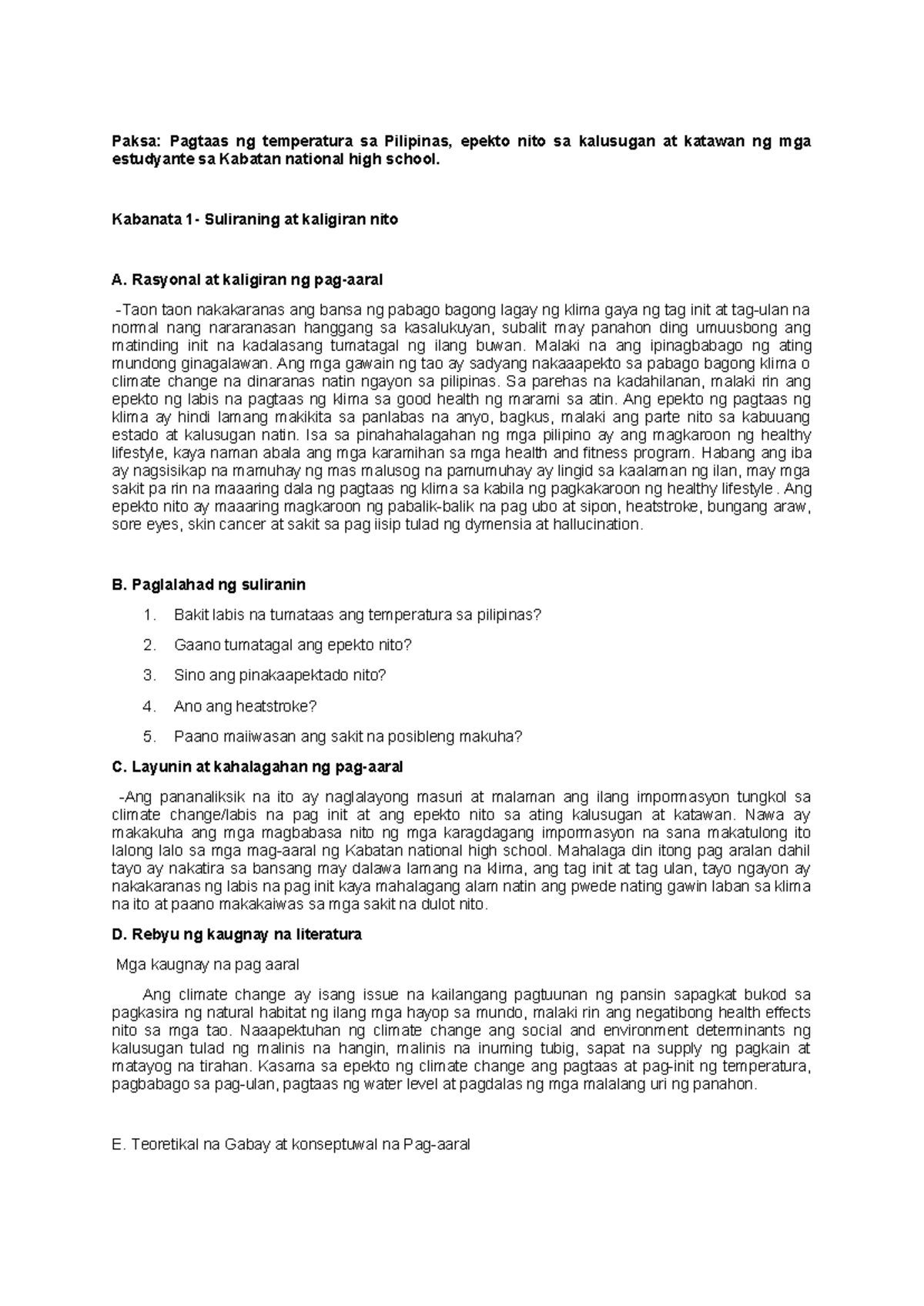 Paksa 1-2)3,4 - All about filipino culture in dancing - Paksa: Pagtaas ...
