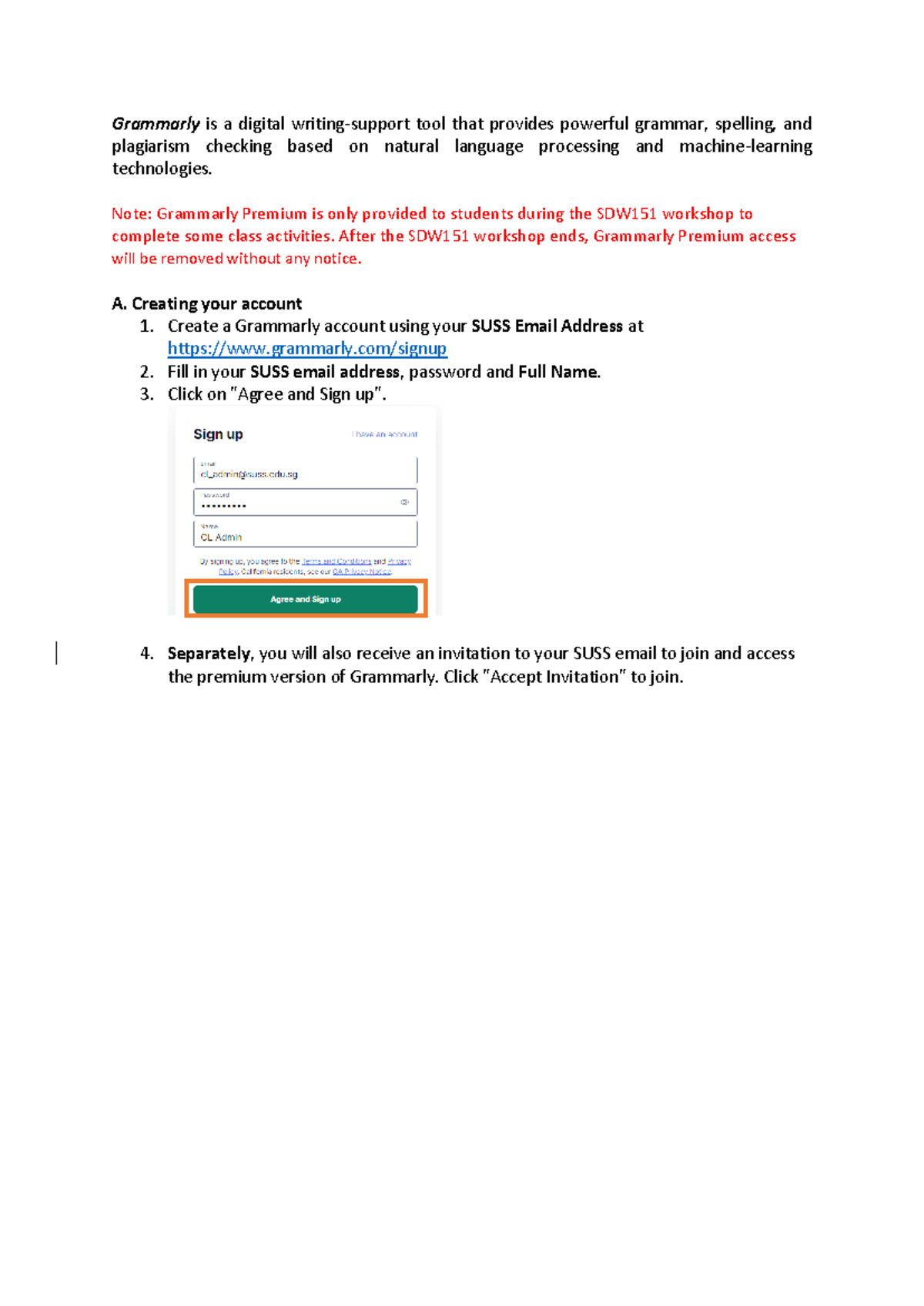 Grammarly Instructions - Grammarly is a digital writing-support tool ...