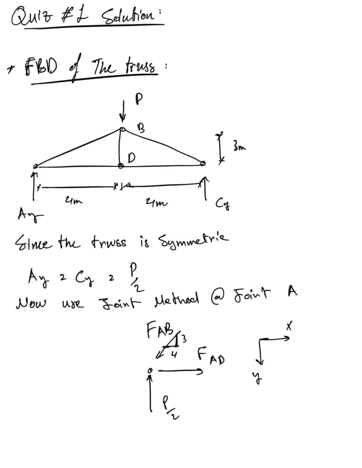Quiz #1 Solution - ENGR 244 - Studocu