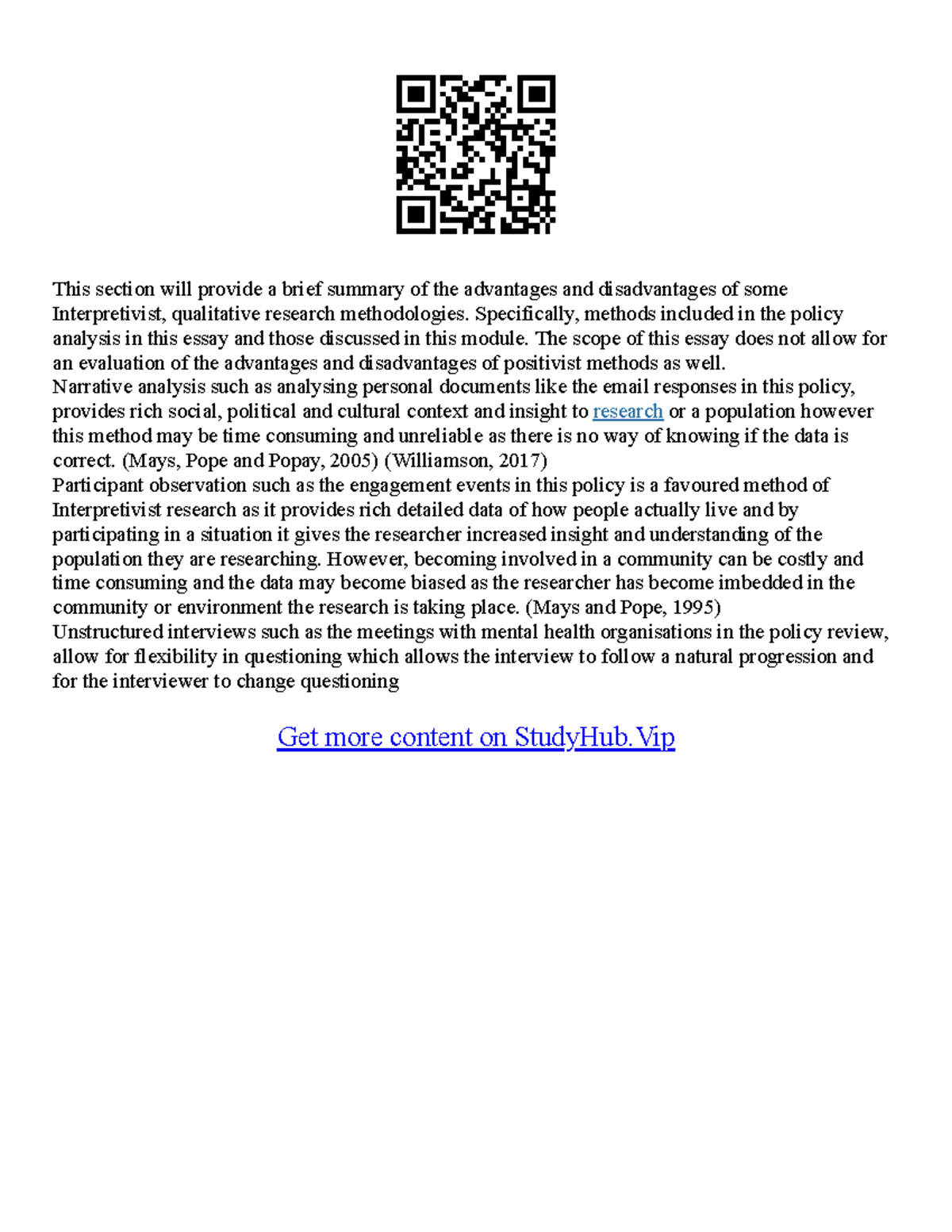 Interpretive Essay Definition - This section will provide a brief ...