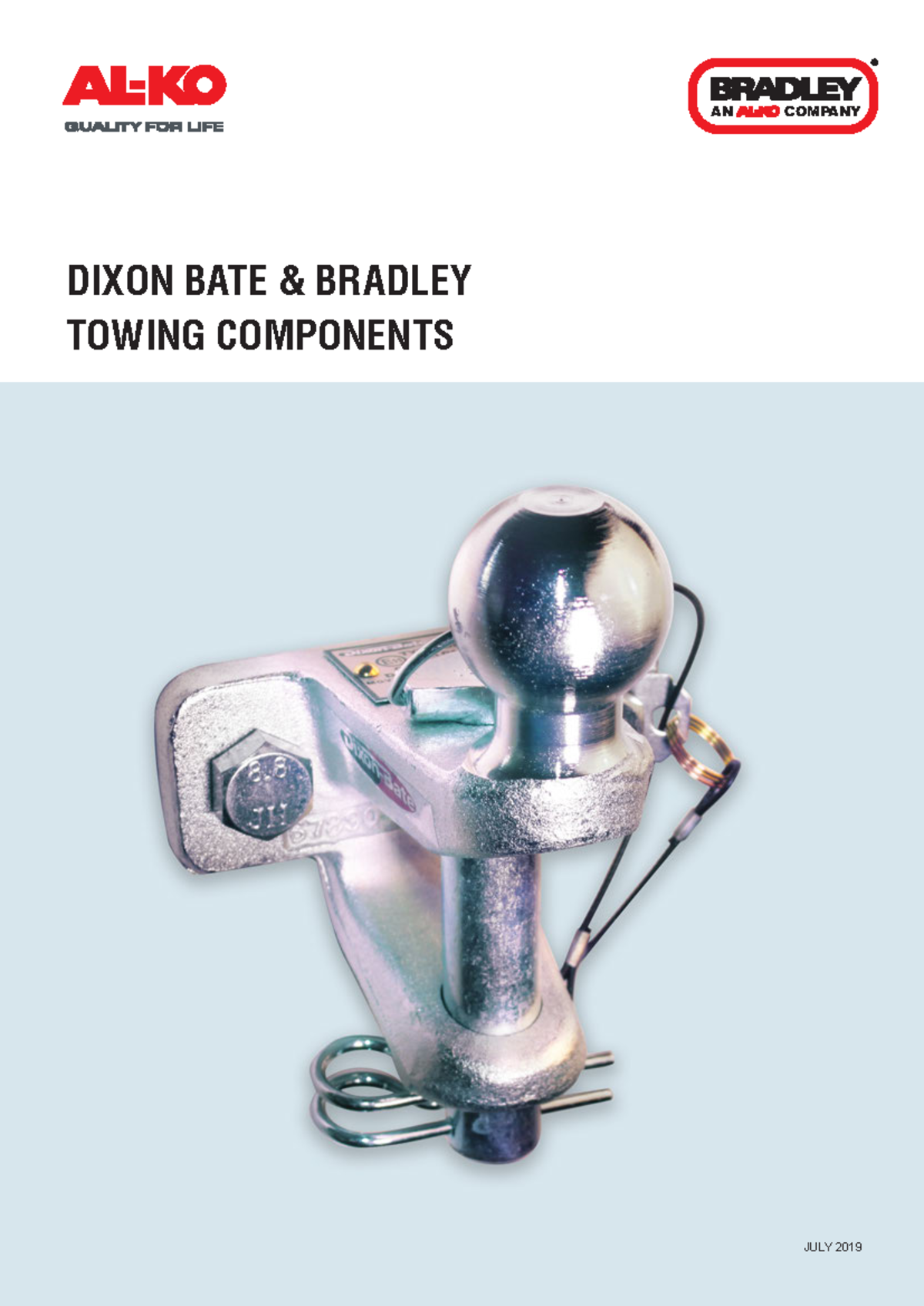 TOW BAR FOR Truck - drawing - MAY 2019 DIXON BATE & BRADLEY TOWING ...