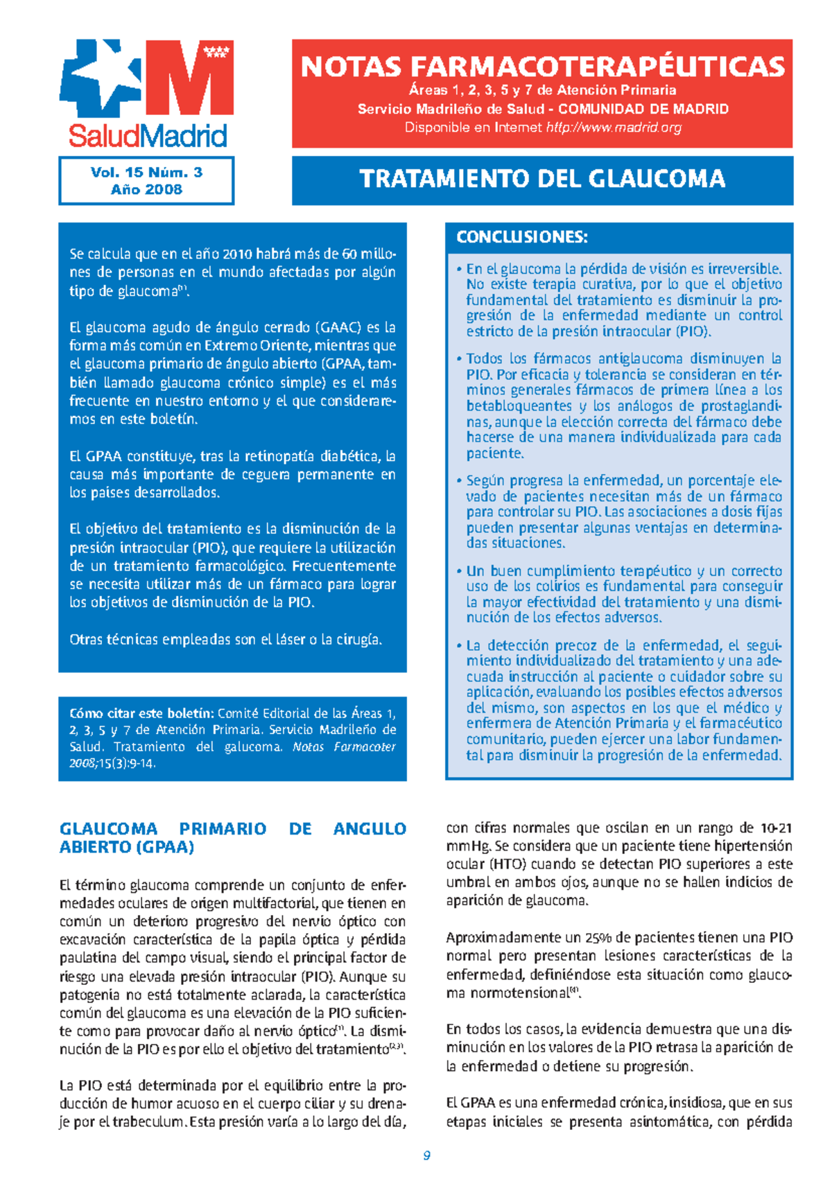 Farmacos antiglaucomatosos - con cifras normales que oscilan en un ...