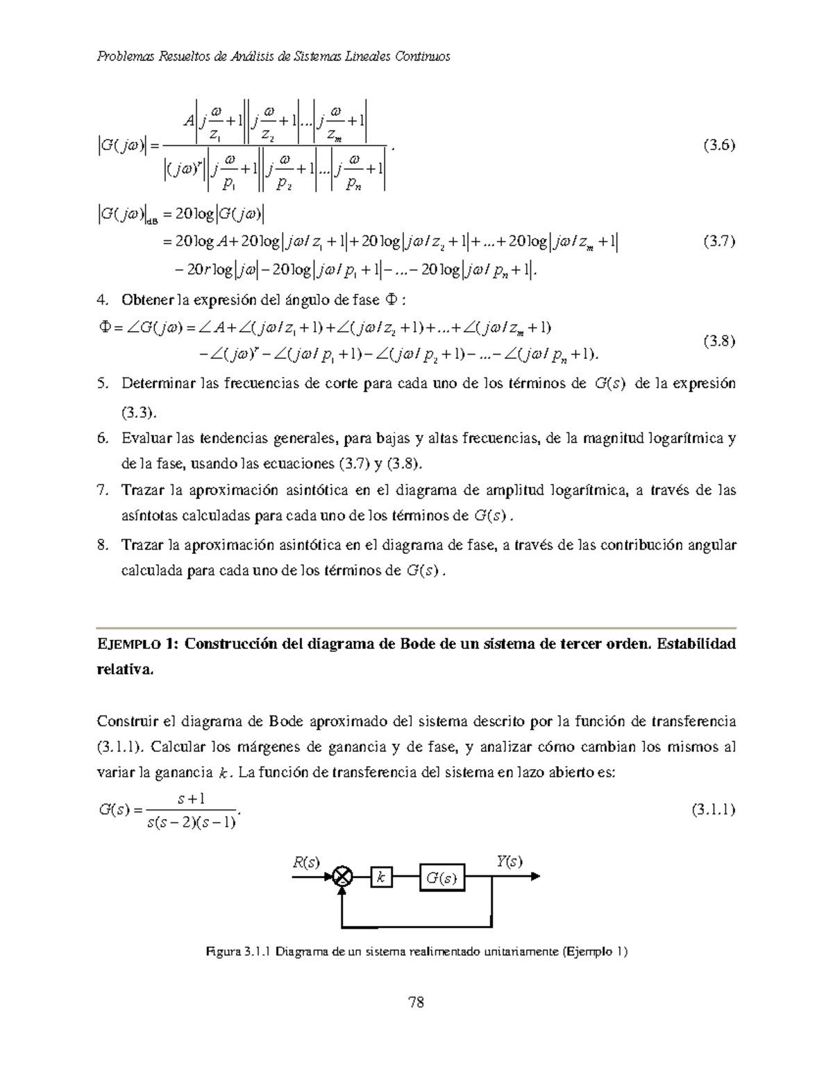 Bode Ej1 - HOLA - ####### Problemas Resueltos de An·lisis de Sistemas Lineales Continuos 1 2 1 2 ...
