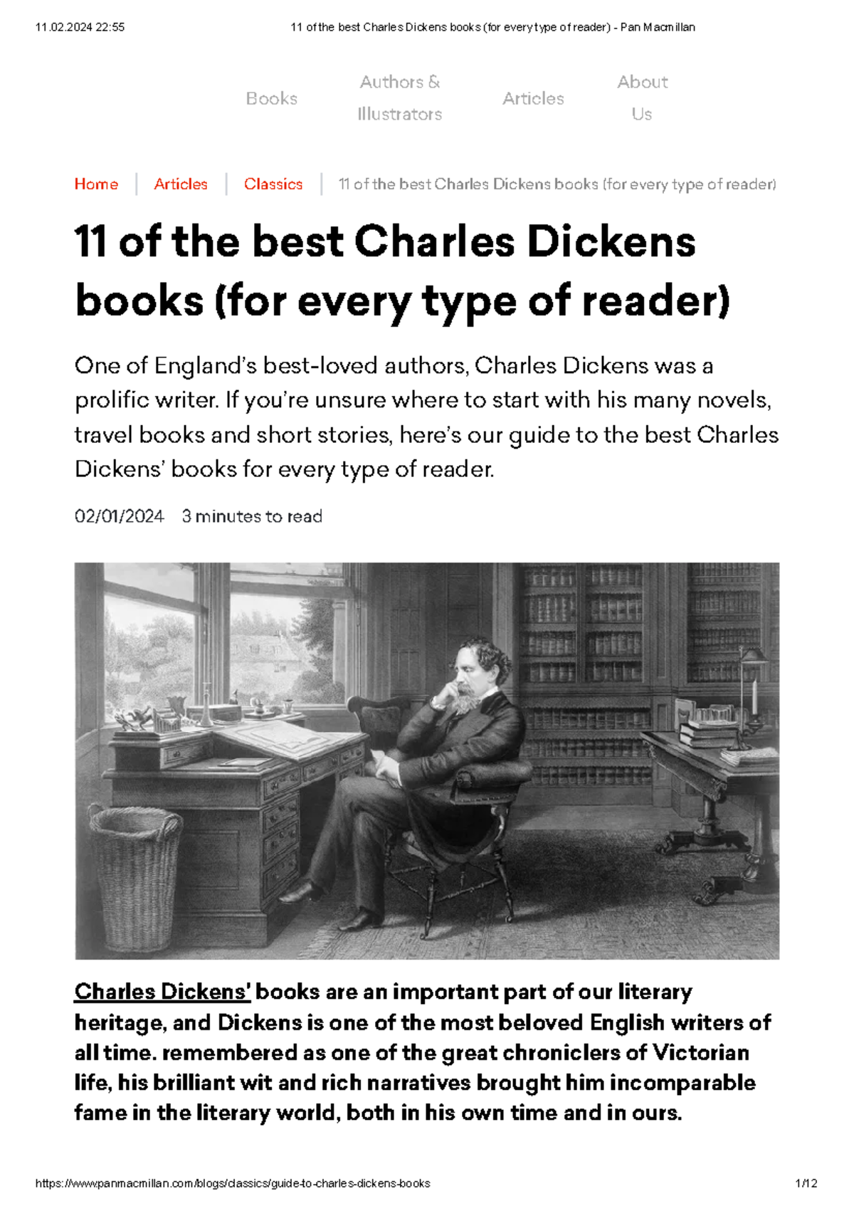 11 of the best Charles Dickens books (for every type of reader) - Pan ...
