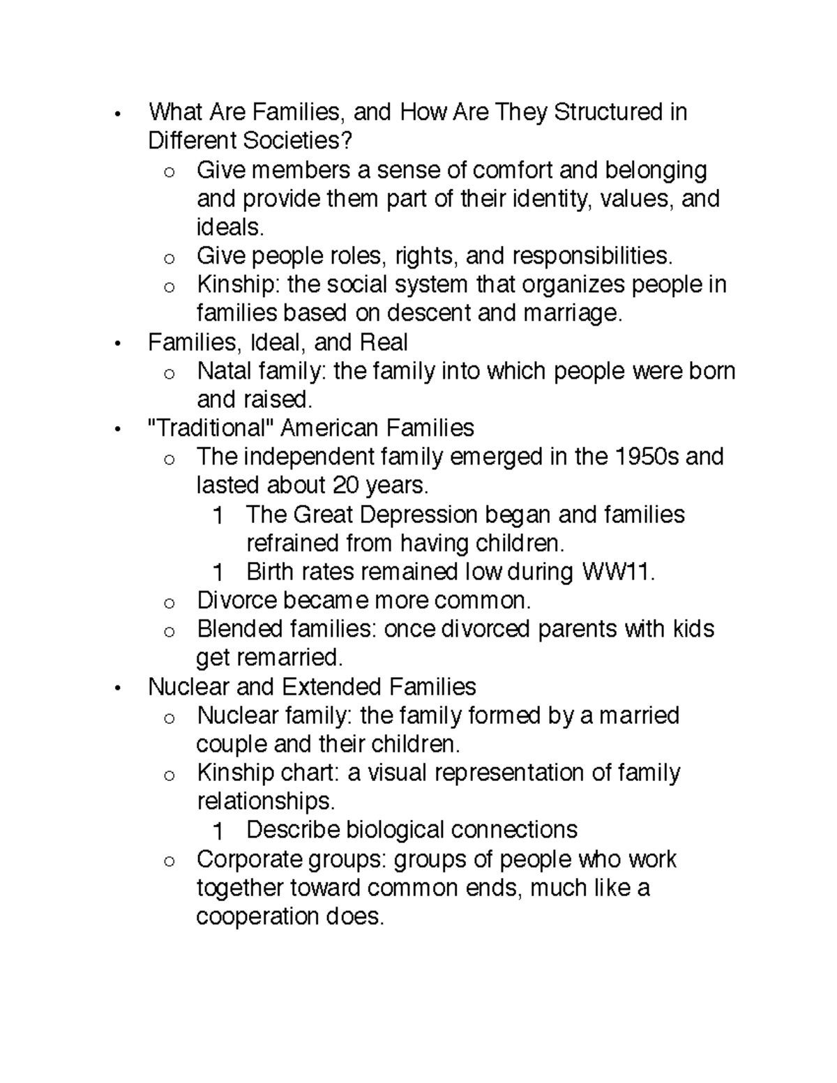 Chapter 13 Notes Summary Cultural Anthropology What Are Families chapter-13-notes-summary-cultural-anthropology-what-are-families