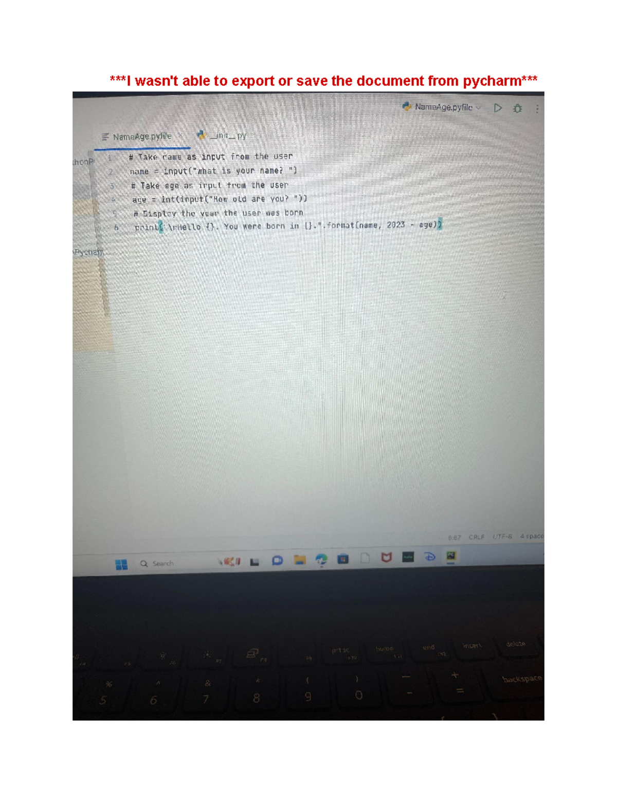 Module 2 IT - ... - I wasn't able to export or save the document from ...