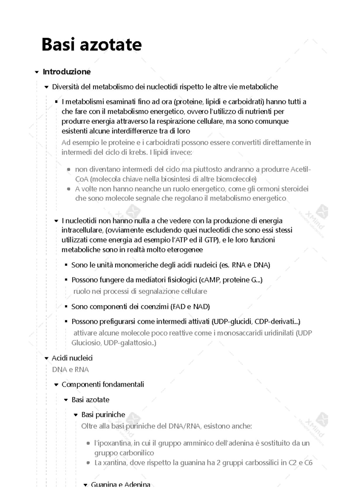 1.Basi azotate - Basi azotate Introduzione Diversità del metabolismo ...