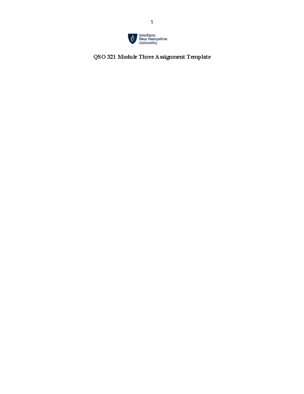 QSO321 M3 Assignment - QSO 321 Module Three Assignment Template ...
