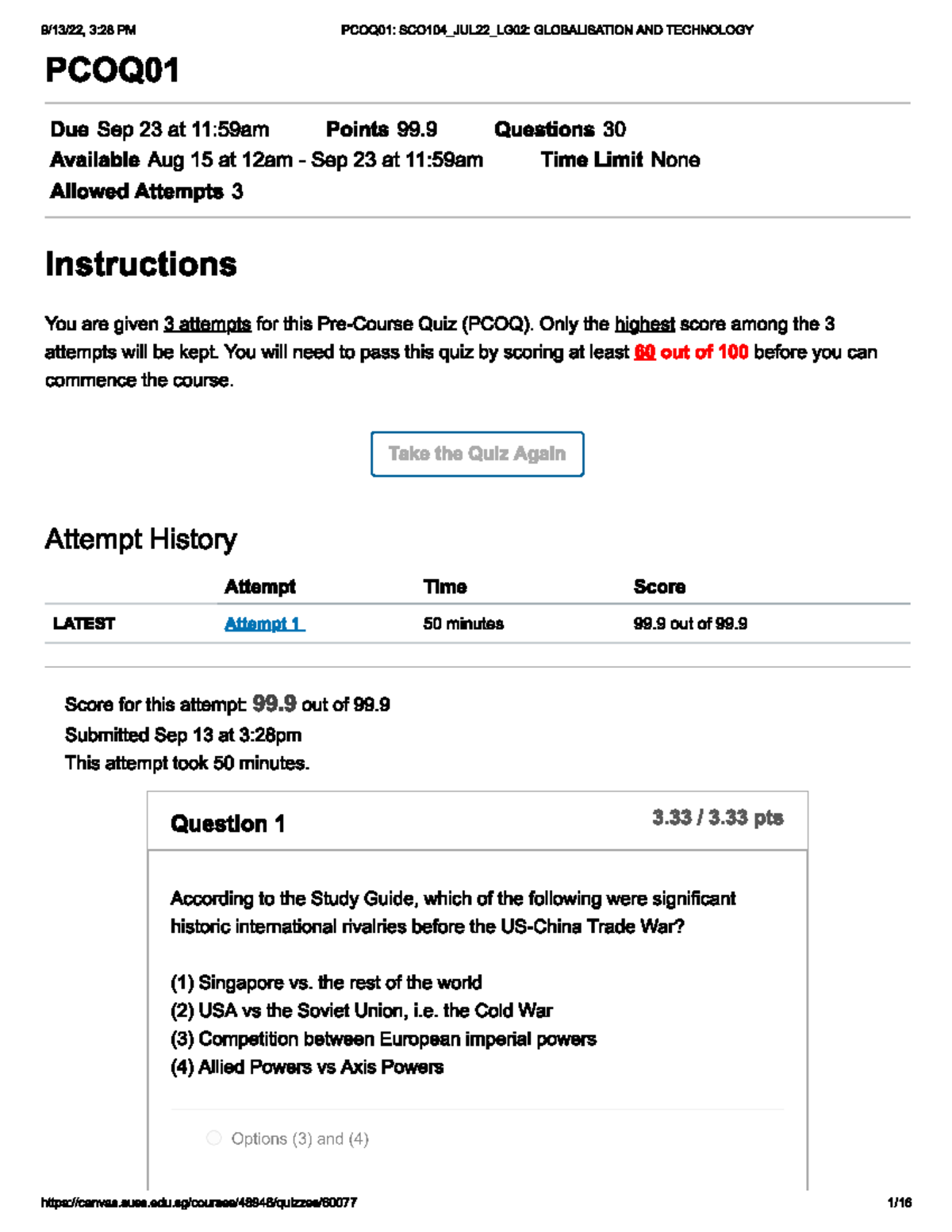 SCO104 PCOQ Attempt 1 - PCOQ - SCO 104 - Studocu