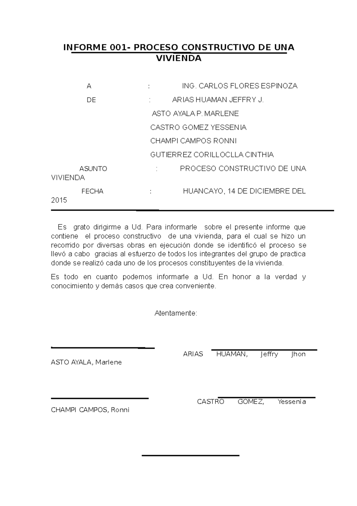 Informe-de-proceso-constructivo compress - INFORME 001- PROCESO ...