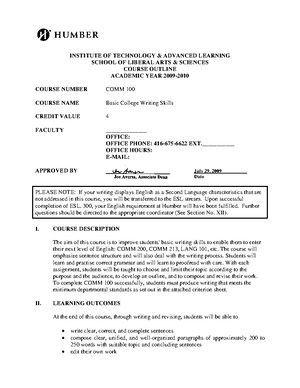 Assignment 1 Marking Guide - Assignment 1: Who am I as a Leader and ...