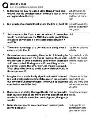 Chapter 8 Practice Quiz - Chapter 8 Practice Quiz Study online at ...