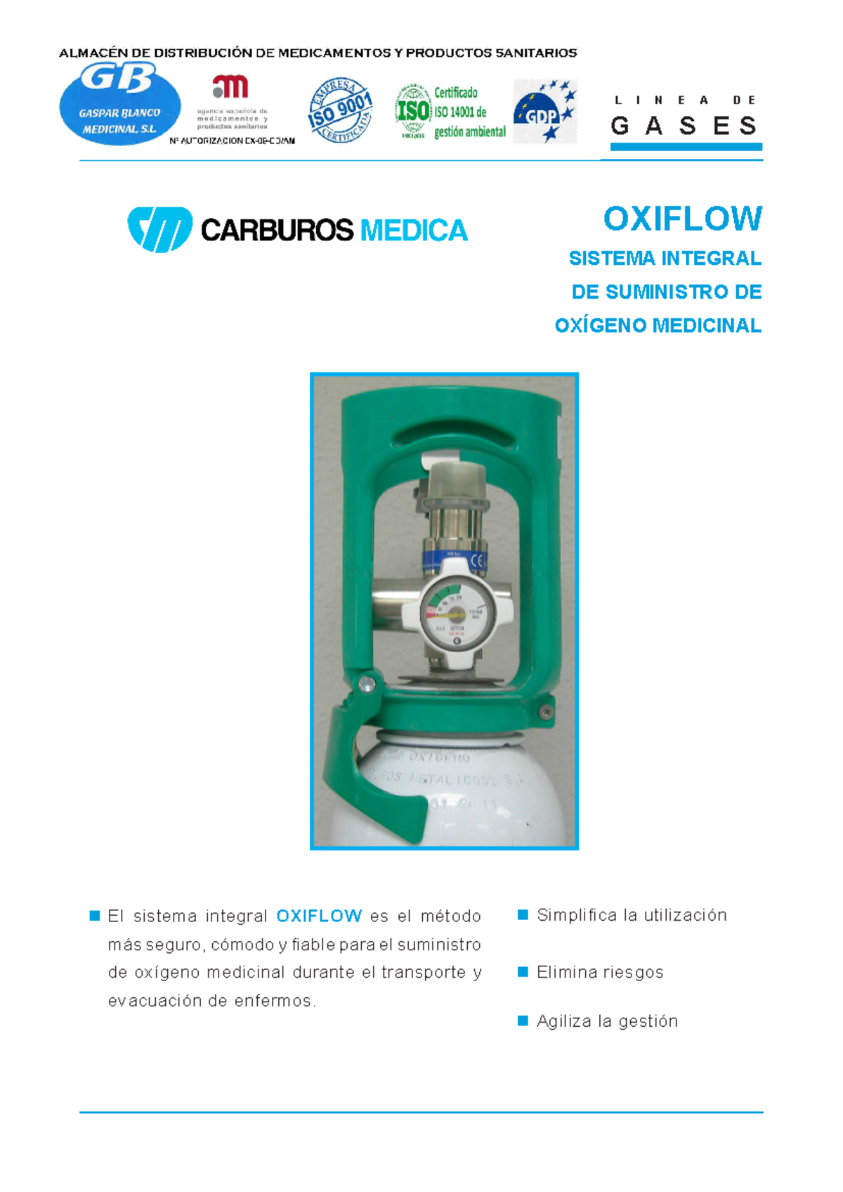Oxiflow-5 litros - Esto es una botella - Operaciones Auxiliares de ...