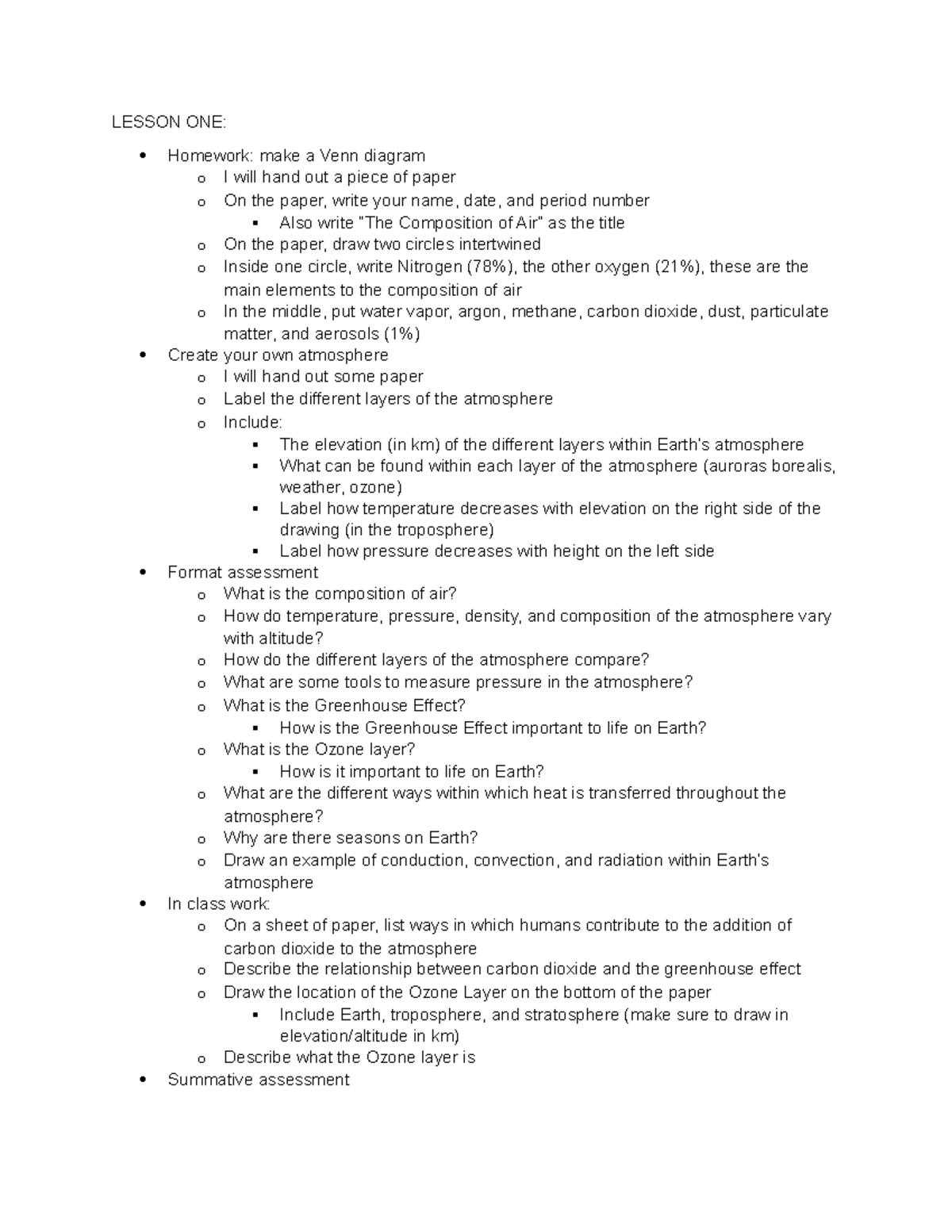 Ed TPA Unit Plan Part D - Part D of the lesson plan assignment - LESSON ...