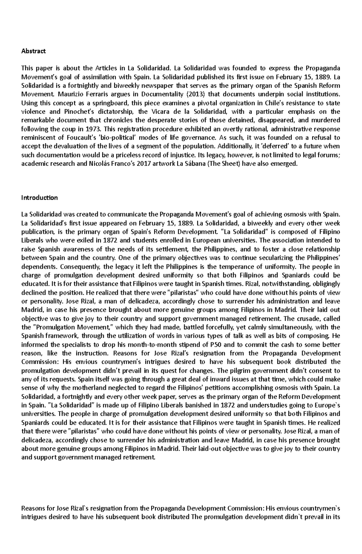 Group No - This documents are the answers to some life and works of Dr ...