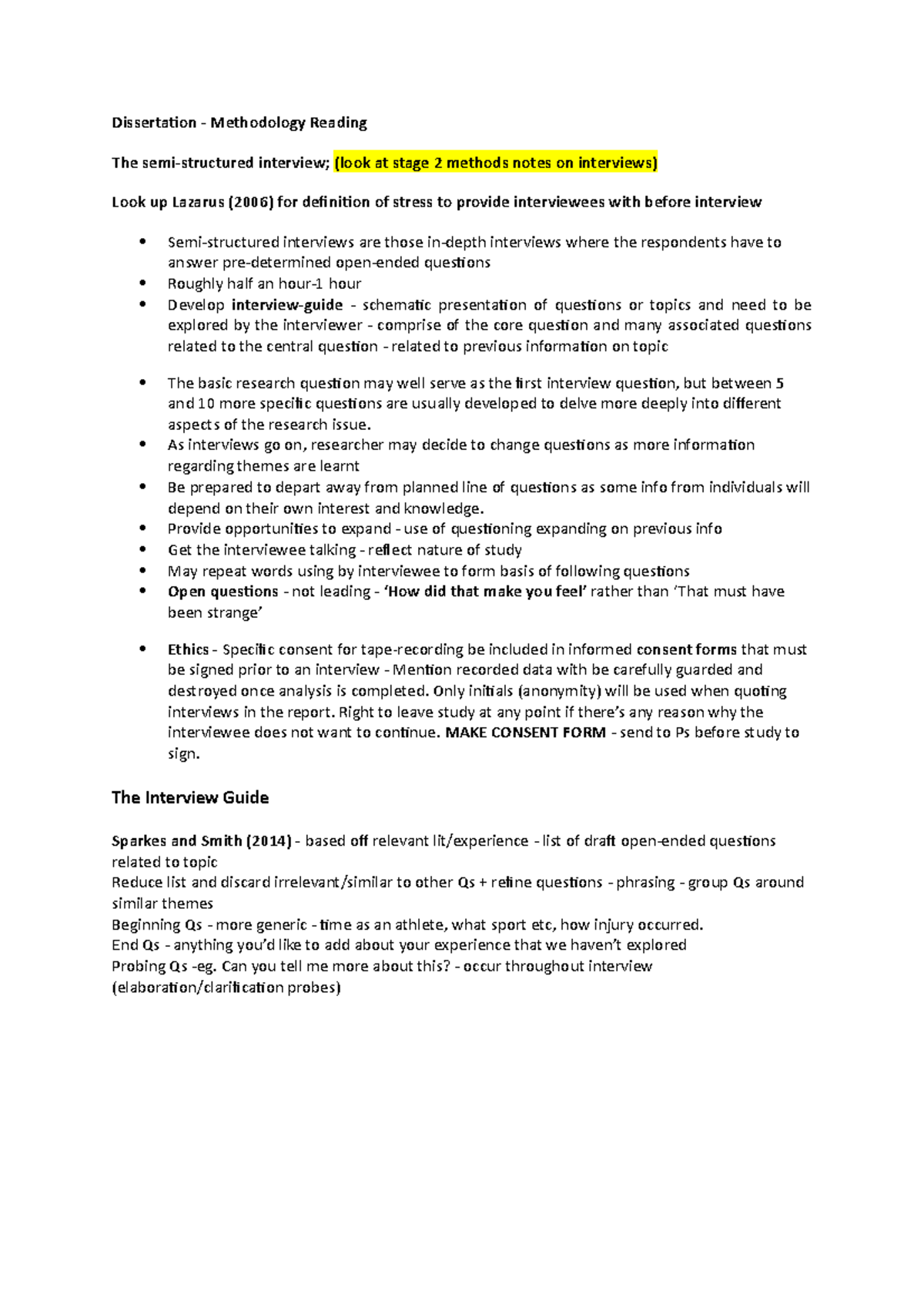 Methodology reading - dissertation help - Dissertation - Methodology ...